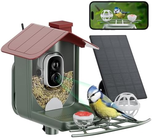 Amazon.com : Oneware Wild Bird Feeder Camera, Smart Motion Activated ...