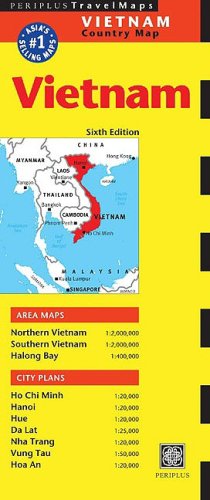 Vietnam Periplus Map (Periplus Maps): Amazon.co.uk: Editors, Periplus ...