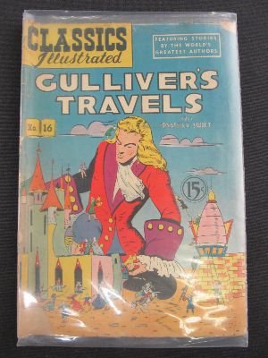 CLASSICS ILLUSTRATED #16 GULLIVER'S TRAVELS (NO 16): Comic: Amazon.com ...