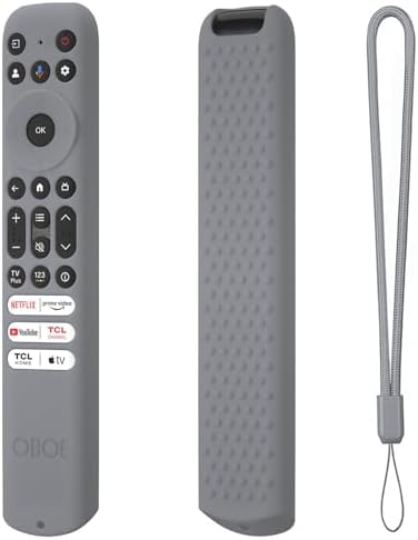 Amazon.in: Buy Oboe Silicone TV Remote Cover Case Compatible with TCL ...