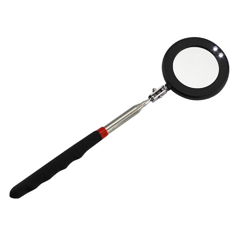 Buy tonder Telescopic Inspection Mirror 360 Rotating Lamp Inspection ...