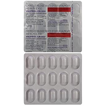 Valprol-CR-500 - Strip of 15 Tablets : Amazon.in: Health & Personal Care