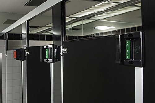 Peep No More Public Restroom Stall Occupancy Indicator Sign (Black ...