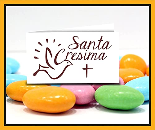 Confirmation Favour Cards – Confirmation Cards for Confetti and Bags ...