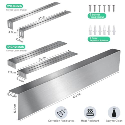 Snapklik.com : 30 - 36 Slide-in Range Rear Filler Kit,Stove Gap Filler ...