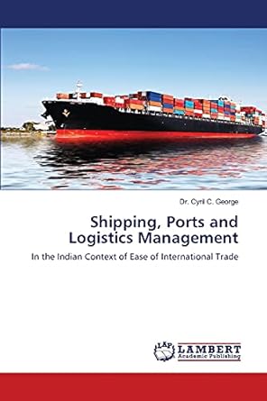 Shipping, Ports and Logistics Management : Buy Online at Best Price in ...