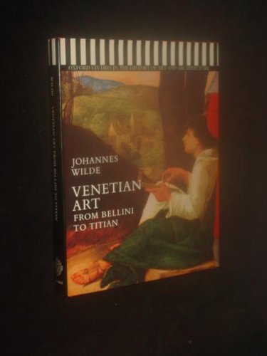 Amazon | Venetian Art: From Bellini to Titian (Studies in History of ...
