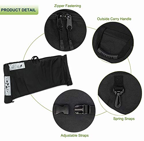 Opall [Version améliorée] Sac de rangement à fenêtre souple pour Jeep ...