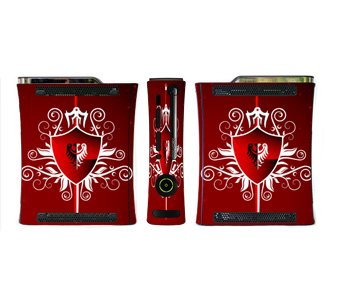 Amazon.com: Red Shield Skin for Xbox 360 Console : Video Games