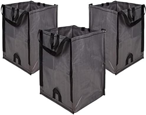 Amazon.com: DURASACK Heavy Duty Home and Yard Waste Bag 48-Gallon Woven ...