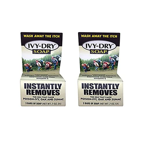 Amazon.com : IVY-DRY Bar Soap, 0.7 oz bars, 3 ea (Pack of 2) : Beauty ...