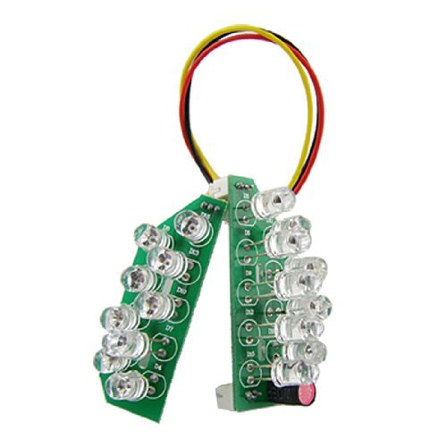 IR 10 LED Red Infrared Lamp Board for Day Night Camera : Amazon.in ...