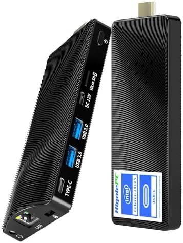 Amazon.com: HIGOLEPC Mini PC Win 11 Pro Celeron J4125 8GB/128GB,Micro ...