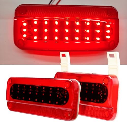 Amazon.com: KAX 2pcs Red 49LED Red RV Brake Lights RV Camper Trailer ...