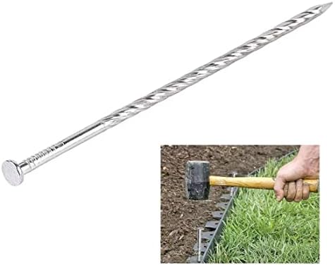Amazon.com : Uitose 70 Pcs 6-Inch Artificial Turf Stakes, Stainless ...