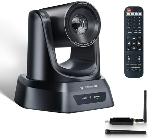 Amazon.com: TOALLIN 1080P HD Wireless Webcam for PC, Built-in Noise ...