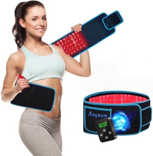 Amazon.com: Infrared Red Light Therapy Belt for Body Pain Relief, 460 ...
