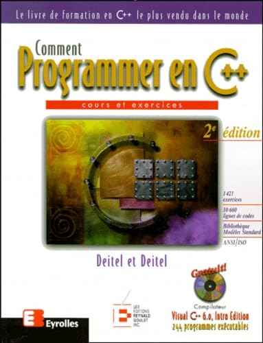 Amazon.fr - Comment programmer en C++ - Paul J. Deitel, Harvey M ...