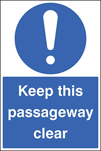 Bodengrafik – Keep this passageway clear Bodengrafik 400 x 600 mm ...
