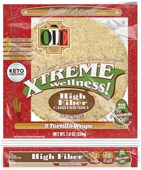 Amazon.com: Ole Xtreme Wellness™ High Fiber | Flour Tortilla Wraps | 8 ...