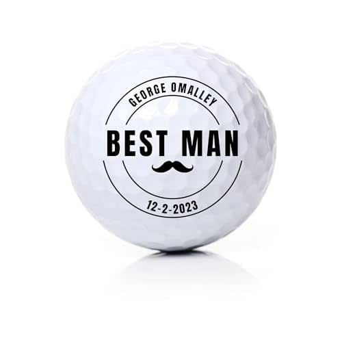 Amazon.com: Best Man Golf Gift, Custom Golf Ball, Best Man Proposal ...
