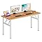 Amazon.com: DlandHome Computer Desk 62 inches Office Desk Computer ...