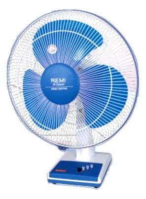 Remi Electric (OSC) 2000rpm '16' Tabel Fan (White & Blue) : Amazon.in ...