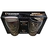 Guinness Official Pint Glass Set of 2, Classic Memorabilia (20 oz ...