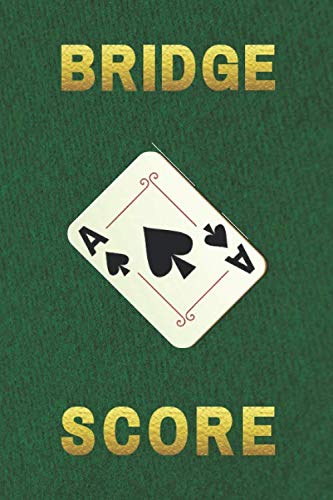 Amazon.com: Bridge Score: Contract Bridge Blank Score Sheets. Game Log ...
