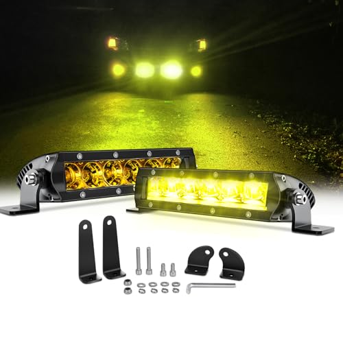 Snapklik.com : Chelhead 7 Inch Led Light Bars 30W Flood 24V 12V Light ...