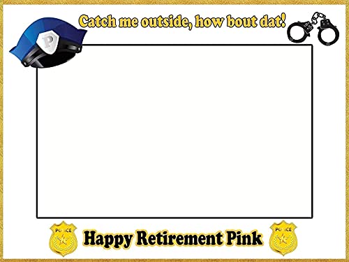 Custom Retirement Photo Booth Frame Prop - Size 36x24, 48x36 ...