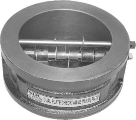 SIR CAST IRON DUAL PLATE CHECK VALVE 80MM 600MM PN-10 : Amazon.in ...