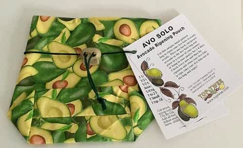 Amazon.com: Avocado Bag Cozy For Ripening A Single Avocado Avo Solo ...