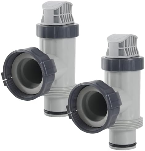 TonGass (2-Pack) 25010 Pool Plunger Valves Compatible with Intex Filter ...
