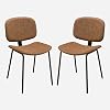 Amazon.com - Diamond Furniture JAMESDCCF2PK Set of Two James Dining ...