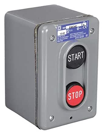 Square D Push Button Control Station, 1NO/1NC Contact Form, Number of ...