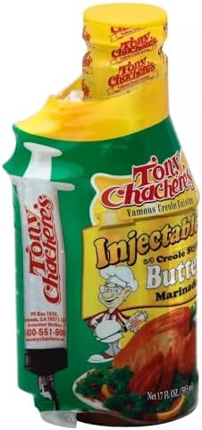 Amazon.com : Tony Chachere's Injectable Creole Style Butter Marinade ...