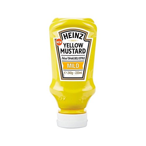 Amazon.com : Heinz Yellow Mustard Mild 220ml - Pack of 2 : Grocery ...