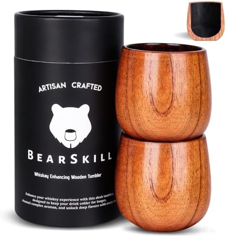 Amazon.com | Whiskey Grail - Home of the Brave - Artisan Wooden Whiskey ...