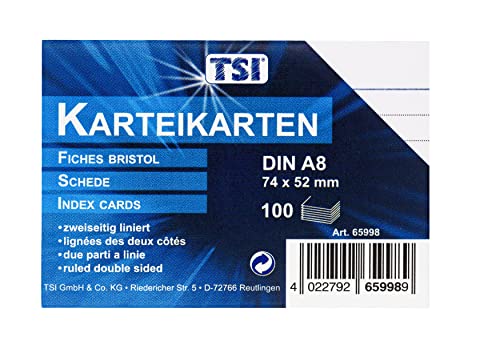 Karteikarten Din A8 – Die 15 besten Produkte im Vergleich - kita.de ...