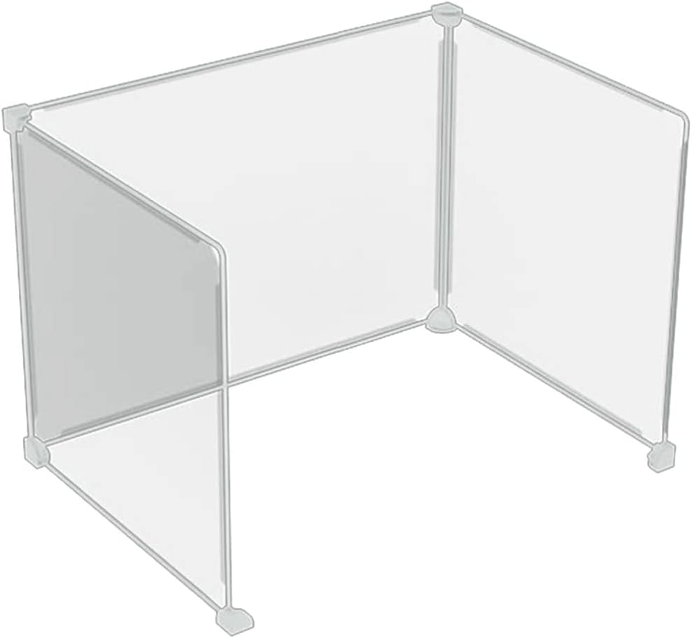Alipis 3pcs Sneeze Guard Desk Shield Clear Barrier Divider Screen ...