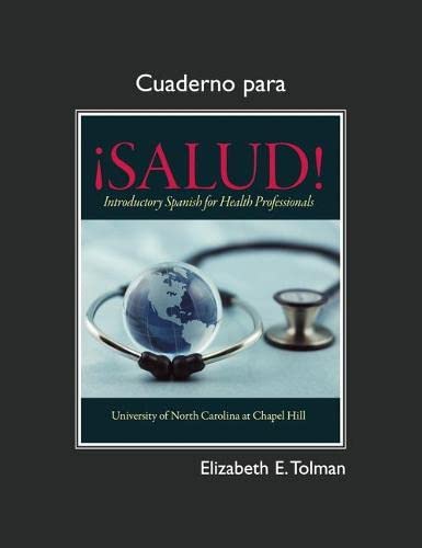 Buy Cuaderno for ¡Salud! Book Online at Low Prices in India | Cuaderno ...
