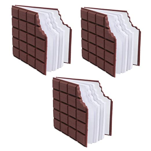 Birthday Popper Chocolate Diary Scented Memo Book Notepad (Set of 3 ...