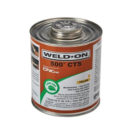CPVC Solvent Strong for CPVC and UPVC Pipes and Fittings, (118ml, Tin ...