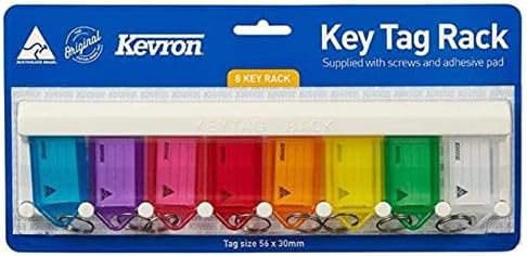 Kevron Id5 Keytags Racks 8 Tag Assorted : Amazon.com.au: Stationery ...
