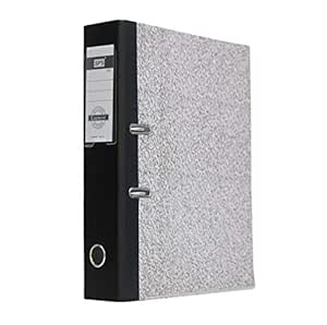 SPS Presents Plastic File Folder Box File 1535 Cardboard Paper 2" Lever ...