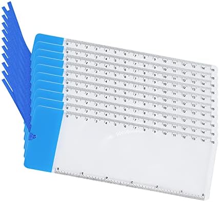 Amazon.com: Bookmark Ruler Magnifying Glass, 10PCS Magnifying Glass ...