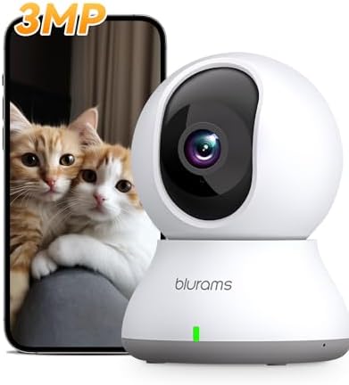 Amazon.com : blurams Security Camera, 2K Indoor Camera for Home ...