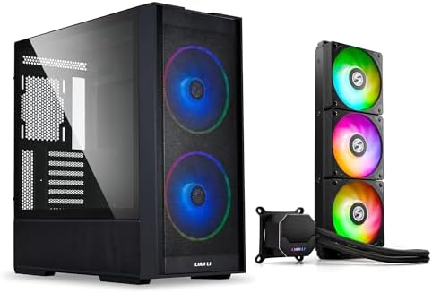 Amazon.com: LIAN LI LANCOOL 206 ATX RGB PC Gaming Case (Black) Bundle ...