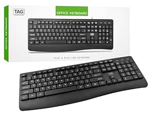 Amazon.in: Buy TAG Office Wired Keyboard | USB Plug and Play | Full ...